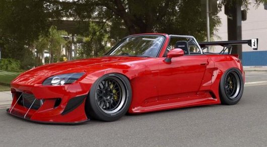 ロケットバニーがホンダ「S2000」をカスタム。オーバーフェンダーの車高短仕様 | Creative Trend