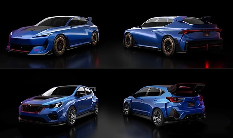 【JMS2025速報】スバルが次期レヴォーグ／WRXを同時示唆するEVとICEの『Performance STI concept』を出展。ビッグマイチェン版・新型ソルテラのグレード別価格帯も ...